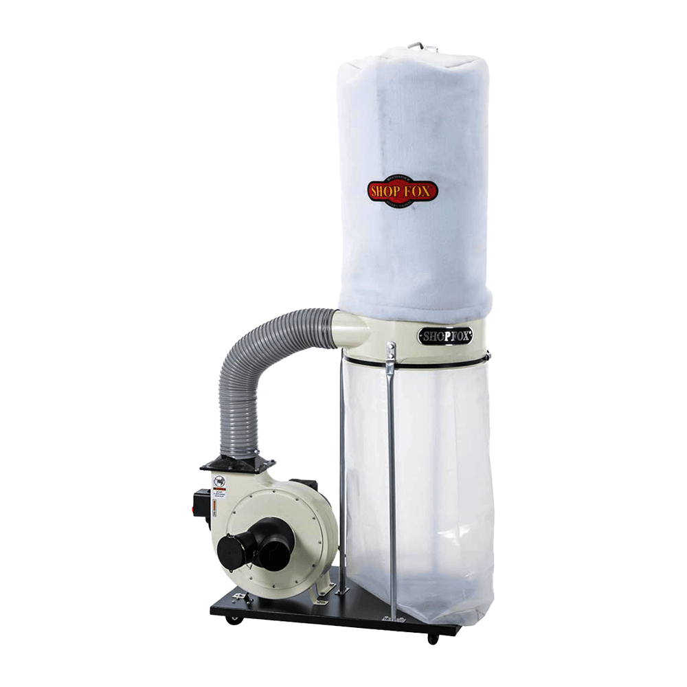 Recolector de Polvo 1-1/2HP 110V 1280CFM de 4". SHOP FOX - Centro ...