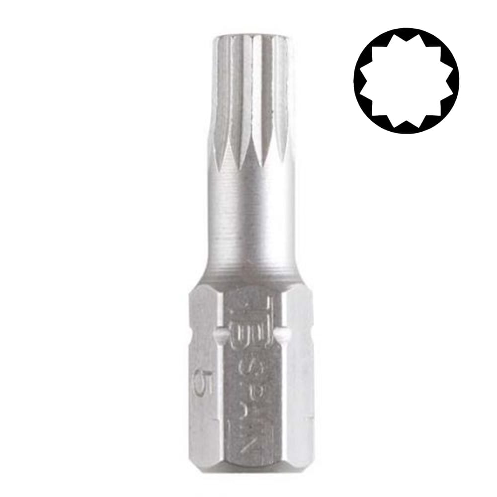 Punta Atornillable XZN de 1/4 - Hexagonal 4MM X 1" (Pack 10C/U ...